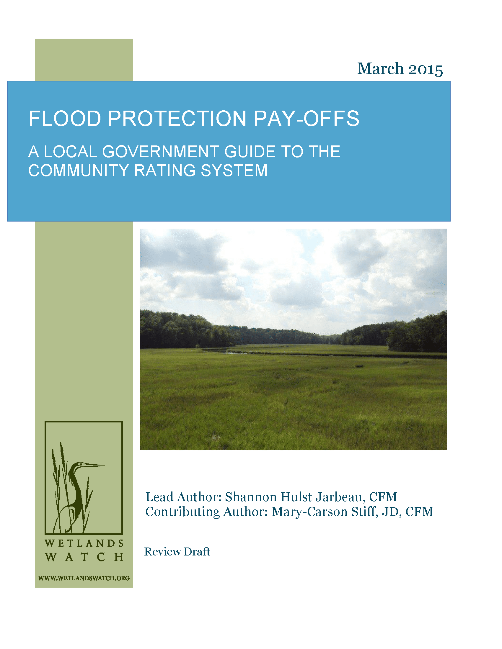 Jarbeau flood protection payoffs 2015 - Flood Science Center